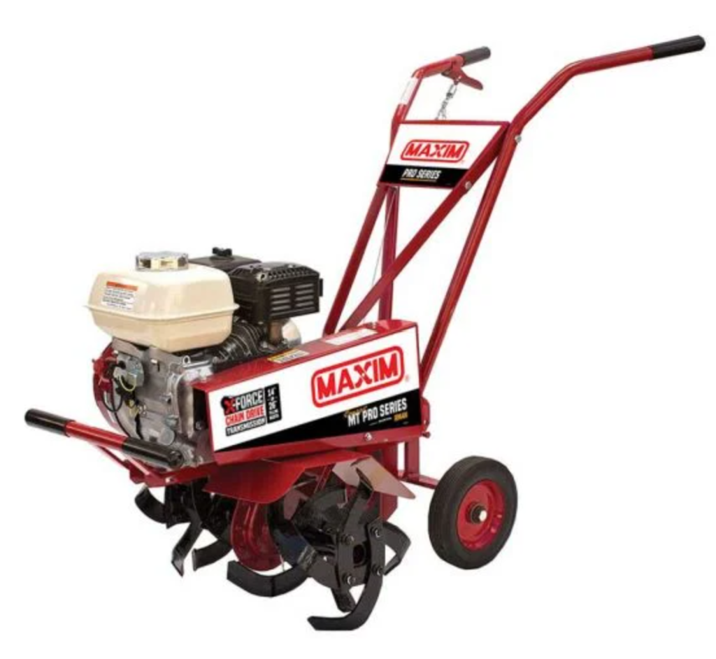 Reserve a Maxim Compact Rototiller at Ward's Rental in Hamburg MI